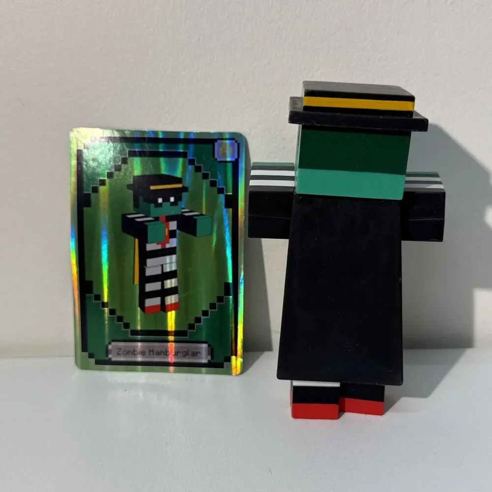 Minecraft | Toys | 225 Mcdonalds Minecraft Happy Meal Zombie Hamburglar ...